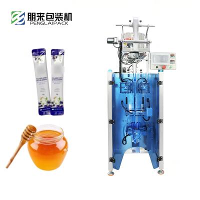 China High Speed Honey Ketchup Tomato Sauce Paste Sachet Automatic Packing Machine Back Sealing Liquid Packing Machine Automatic Filling Machine CE Servo Drive Liquid Packaging Machine for sale