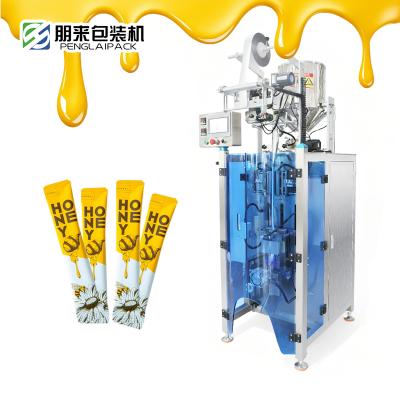 China CE/ 2006/42/EC  Auto Packaging Machine Paste Honey Stick Oil Ketchup Chocolate Liquid Sachet Packaging Machine With ROHS for sale