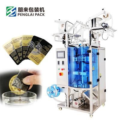 China Automatic Honey 5ml Easy Open Unit Dose Sachet Pouch Blister Paper Card Snap Multi-Function Fill Liquid Packing Machine for sale