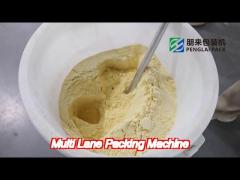 multilane automatic powder sachet filling machine 1200-2000 bags/min