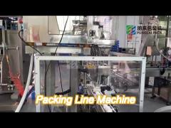 stainless steel fully automatic snack food cans and bottle filling machine capping machine labeling