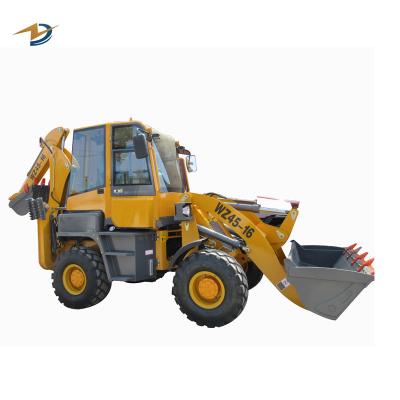 China 4WD amphibious backhoe used for agricultural and construction deluxe retroexcavadora for sale