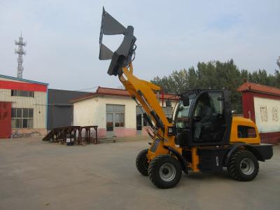 China Mini hoflader ZL918 quick hitch 4 in 1 bucket attachment air conditioner tire color etc. options for sale