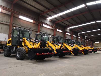 China Mini hoflader ZL918 ce approved loader china radlader with quick hitch attachment tire options for sale