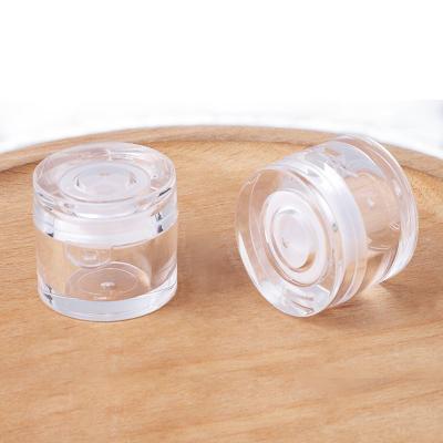 Cina Barattoli cosmetici PMMA trasparenti e robusti 36×30 mm Barattoli cosmetici ecologici in vendita