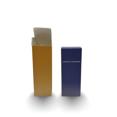 Cina Scatole di imballaggio con crema di finitura lucida Scatole di carta cosmetica pieghevoli in vendita