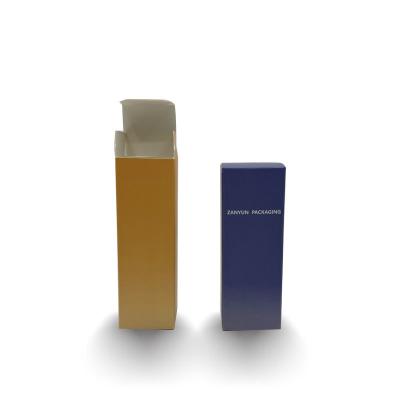 Cina Scatole di imballaggio con crema di finitura lucida Scatole di carta cosmetica pieghevoli in vendita