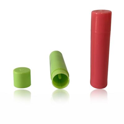 Cina 5 grammi tubi colorati di balsamo labiale tubi di plastica di bastoncini SGS approvazione in vendita