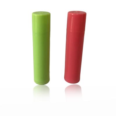 Cina 5 grammi tubi colorati di balsamo labiale tubi di plastica di bastoncini SGS approvazione in vendita