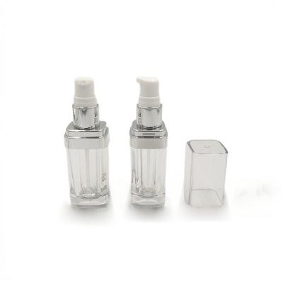 Cina PMMA Bottolo di fondazione vuoto e limpido con pompa riciclabile 15/30/50ml in vendita