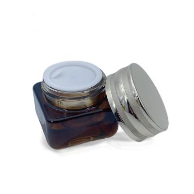 China 44.5*43mm Glas cosmetische verpakkingsfles Custom Logo OEM ODM Te koop