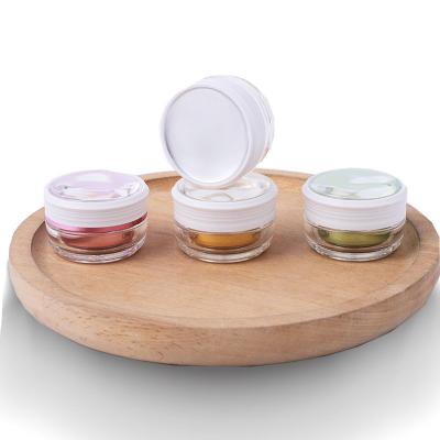 Cina PMMA vasetti di crema cosmetica vuoti con tappo a vite Eco-friendly in vendita