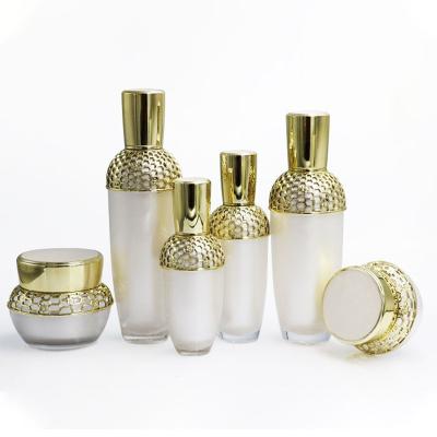 China Schroefkap Cosmetische verpakkingsset Cosmetische productverpakking 50 ml 60 ml 100 ml 120 ml Te koop