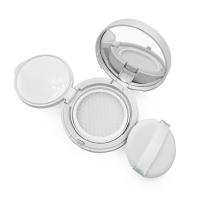 China Refillable Round Transparent Cushion Foundation Case for Light To Medium Coverage. for sale