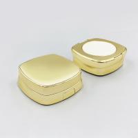 China Reusable Empty Cushion Foundation Case with Snap Closure Round for sale
