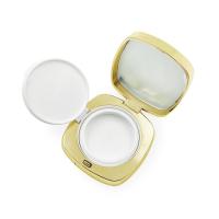 China Reusable Empty Cushion Foundation Case with Snap Closure Round for sale