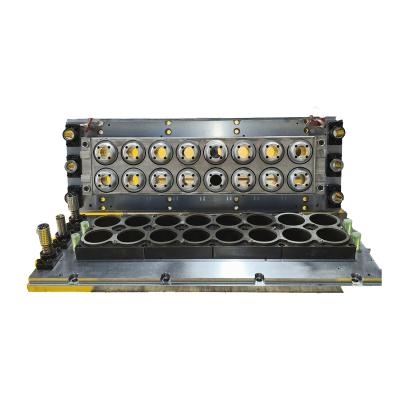 China Custom Plastic Injection Mold Multi Position Thermoforming Cutting Punching Cup Lid Mold for sale