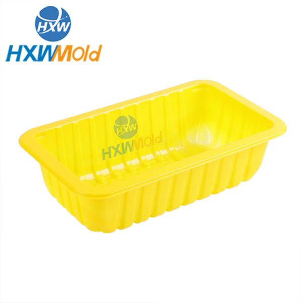 Quality Eco Friendly PET Plastic Locking Box Mold For Fruits Vegetables Packaging for sale