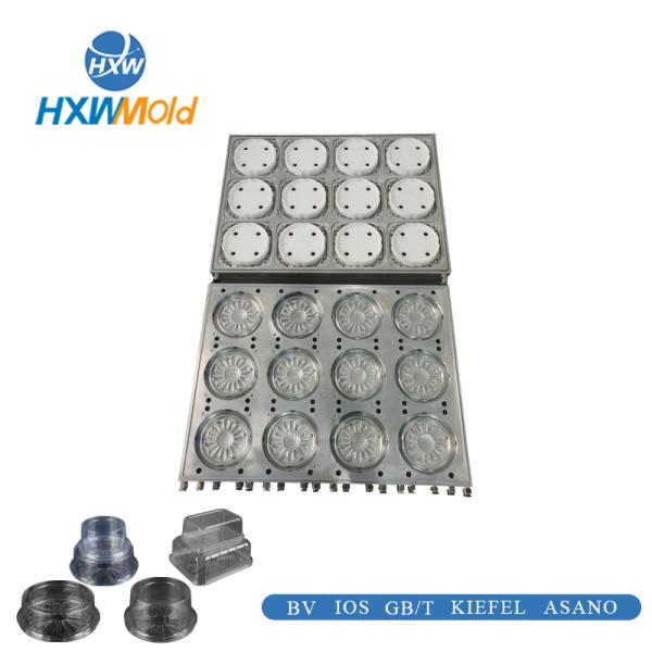 Quality Multi Station Thin Wall Plastic Mould Thermoforming Cake Base Mould for sale