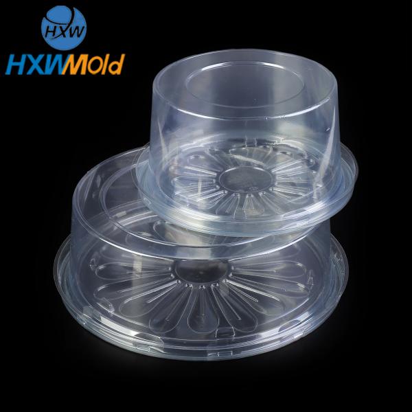 Quality Multi Station Thin Wall Plastic Mould Thermoforming Cake Base Mould for sale