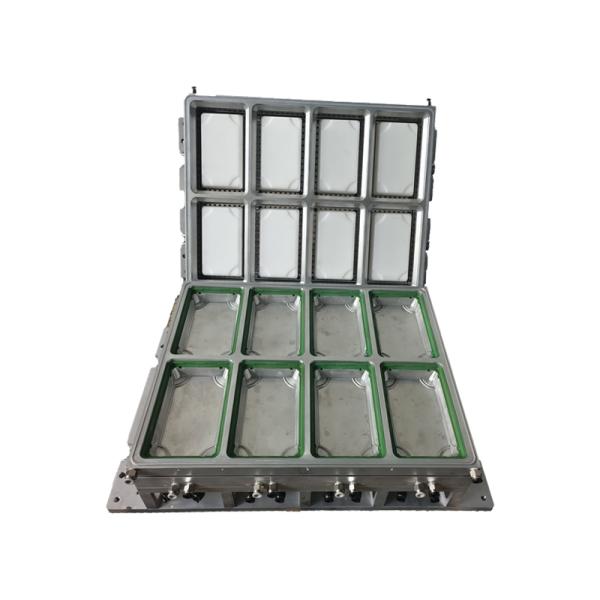 Quality Round Plastic Cake Box Lid Mould 8 Cavity Aluminum CNC Thermoforming Mold for sale