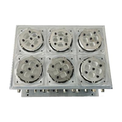 China Aluminium CNC Round Cake Packaging Mould Polished Cupcake Muffin Boxes Mould for sale