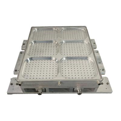 China Round Plate Thermoforming Mold for PET PP PS Disposable Dishes High Precision Fast Cooling Long Life Tooling for sale