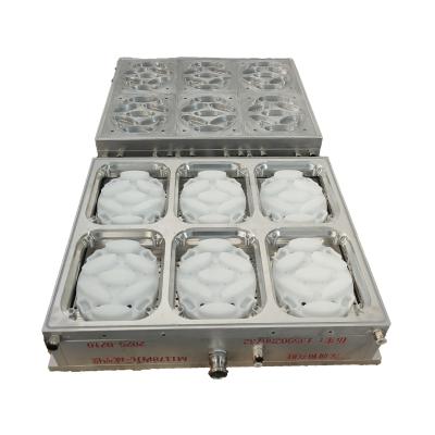 China Custom 3 Station Fully Automatic Thermoforming Mold Machine Hot Cold Runner Disposable Food Tray Aluminum for sale