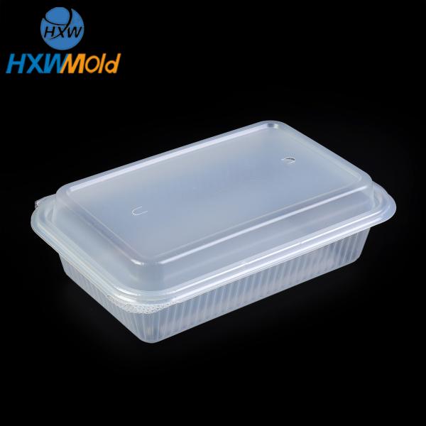 Quality High Precision PP Lunch Box Mold Vacuum Forming Meal Box Mold Customized for sale