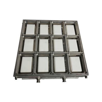 China Heavy Gauge Aluminium Molds for Feijoada Takeout Containers Leak Proof Divider Walls for sale
