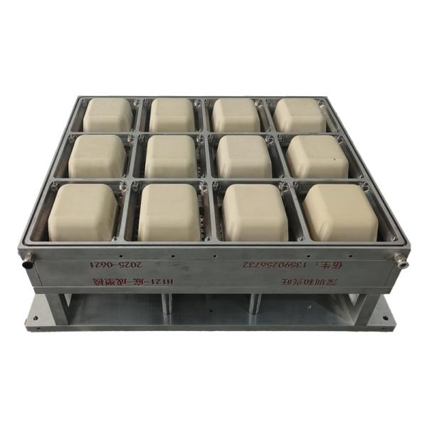 Quality Auto Fill Compatible Food Container Mold Rectangle 6 Cavities CNC Aluminum Mold for sale