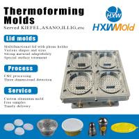 China Customized Plastic Thermoforming Moulds Automatic Forming Custom Lid Mold for Plastic Packaging for sale