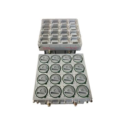 China Fully Automatic Aluminum Vacuum Tray Forming Mold Clear Food Box For Food Packaging for sale