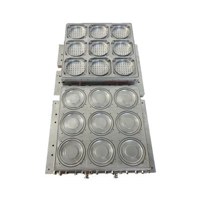 China Eco Friendly Corn Starch Thermoforming Mold CE Certified Fast Cycle Biodegradable Lid Production for sale