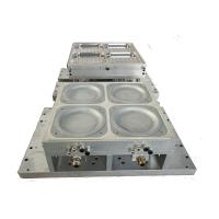 China Custom Multi station Thermoforming Mold MAP Corn Starch Plate Dish Mold for sale