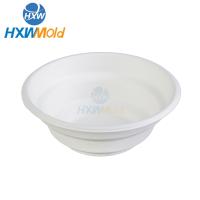 China Custom Multi station Thermoforming Mold MAP Corn Starch Plate Dish Mold for sale
