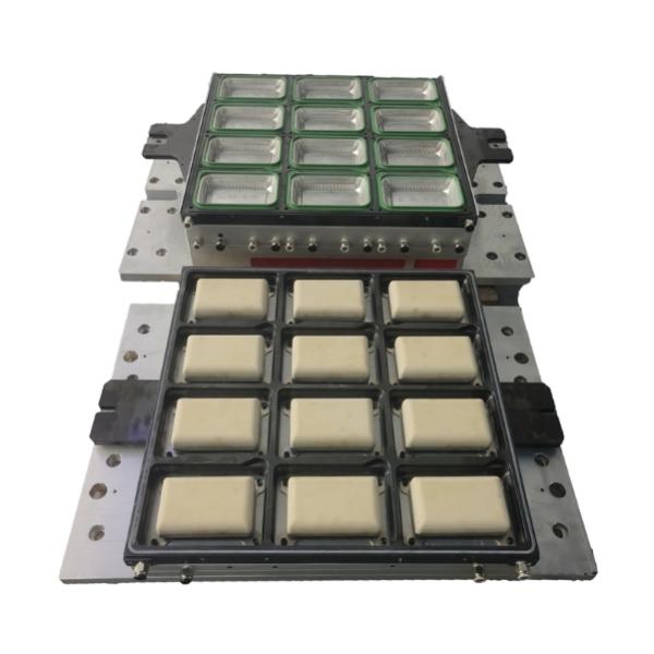 Quality CNC Machined Aluminum Thermoforming Mold For Disposable Meal Prep Takeaway Food Boxes for sale