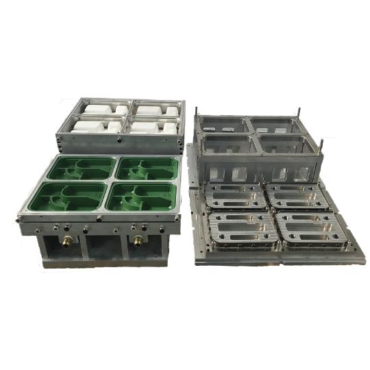 Quality Thermoforming Disposable Lunch Box Mold Customized Aluminum Material for sale