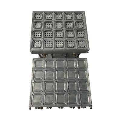 China 16 Cavity CNC Aluminum High-Output Thermoforming Mold for Food Container and Plastic Packaging Production for sale