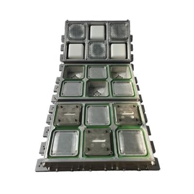 China Custom 5-Axis CNC Machined Aluminum Food Container Mold for PET/PP Thermoforming with Integrated Cooling System for sale