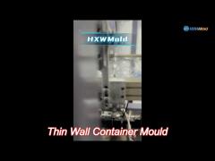 round plastic cake box lid mould 8 cavity aluminum cnc thermoforming mold