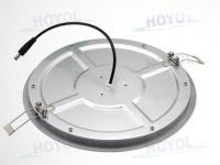 China Modern Large Dimmable Led Recessed Ceiling Lights / 18W Round Panel Lighting for sale