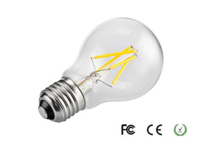 中国 A60 6W E27 Dimmable LED のフィラメントの球根の高い明るさのセリウム/RoHS AC100V - 240V 販売のため