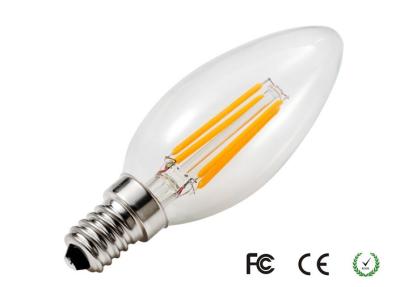 中国 カスタマイズされた 4w C35 はフィラメントの蝋燭の球根 2700-3200k Epistar の破片を導きました 販売のため