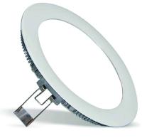 China Embedded Ceiling Round LED Panel Lights 12W Cold White 120 Degree Beam Angle for sale