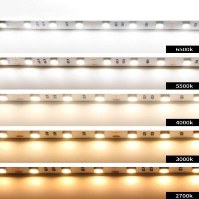 China 12V 2835 RGB LEIDEN Strooklicht 120LED/M 8MM IP20 Warme Witte 2700K Te koop