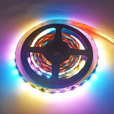 中国 12V 24V 5050 RGB LEDの滑走路端燈の家部屋の装飾5mの長さ10mmの幅 販売のため