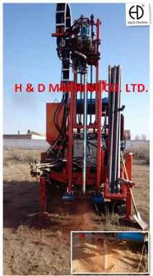 China HD-T100A SONIC TRACTOR DRILLING RIG for sale