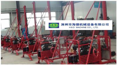 China HD-80 MAN PORTABLE DRILLING RIG for sale