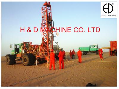 China HD-T400 Truck Mounted Integrated Multifunctional Drilling Rig for sale